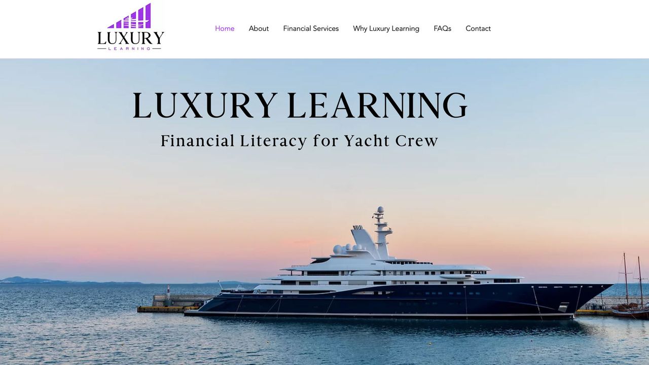 Luxury Learning Opens August Online Crew Financial Workshop